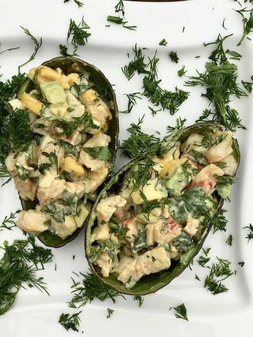 Lobster Salad with Mango and Avocado - New You Food